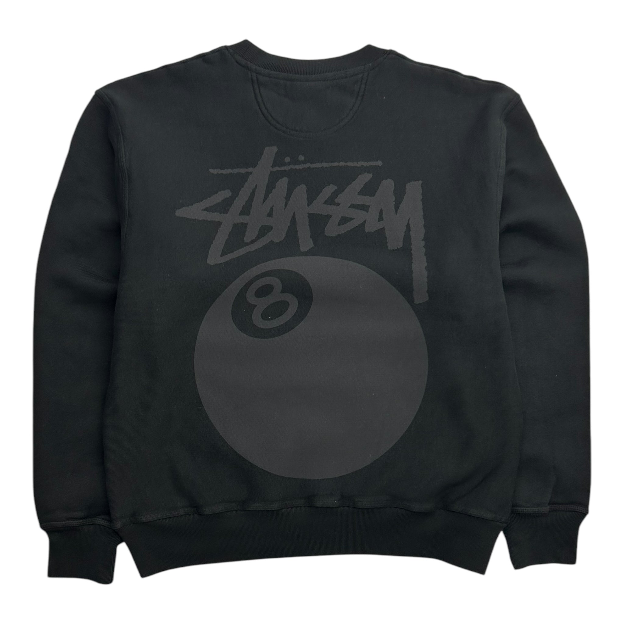 Stussy 8 Ball Crewneck Black Stussy 8 Ball Crewneck Black